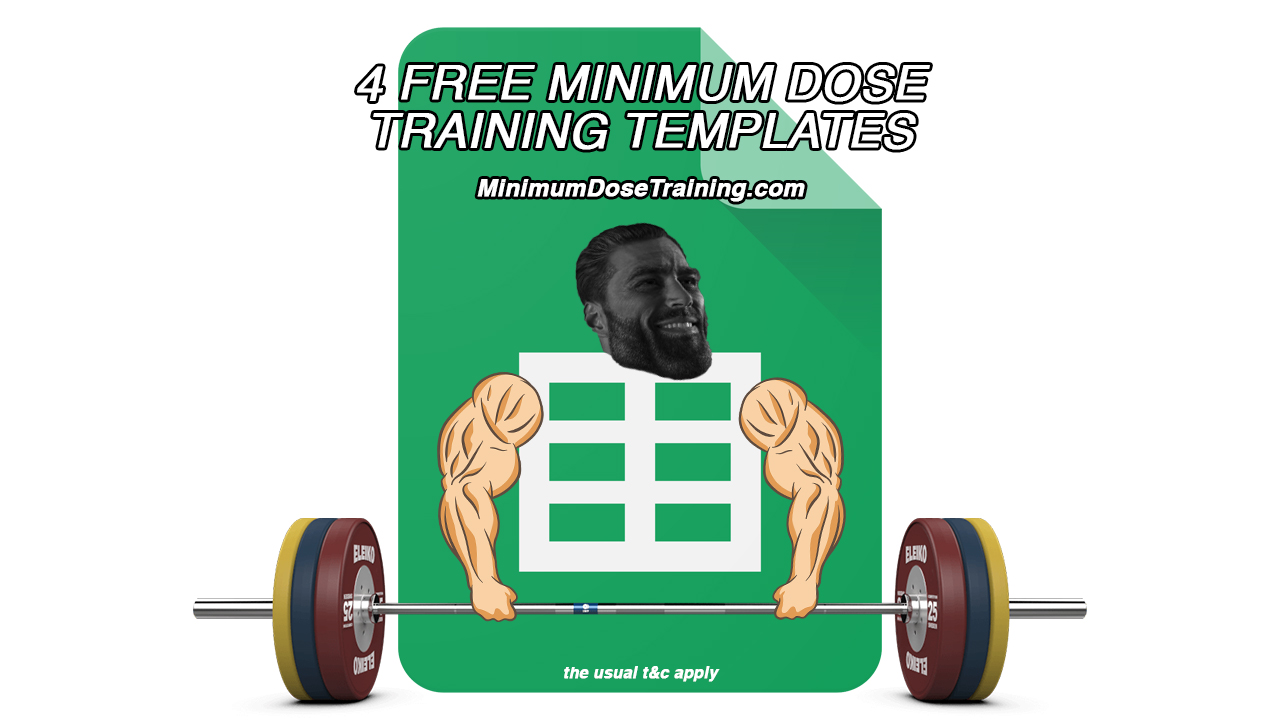 MinimumDose™ – The ™ is ironic